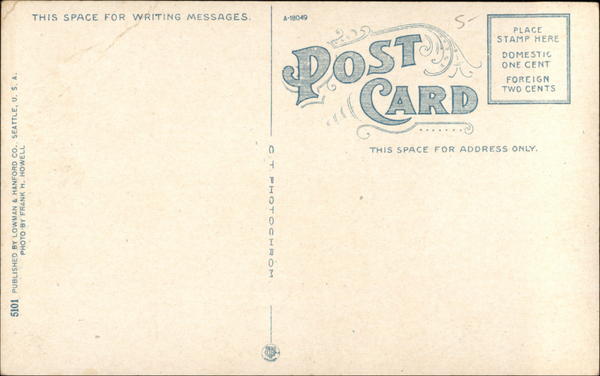 Alaska A Crack Dog Team Dogs Lowman & Hanford Co. Antique Vintage Postcard | eBay