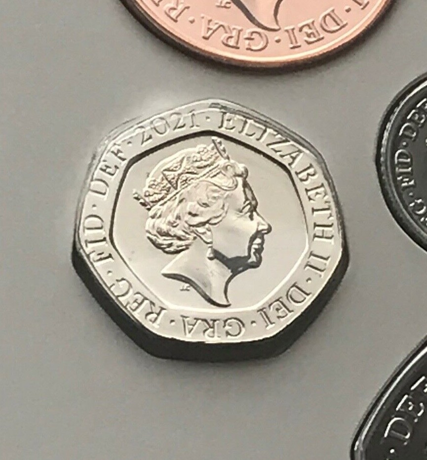 ~Simply Coins~ 2021 TWENTY 20 PENCE SHIELD COIN BRILLIANT UNCIRCULATED ...