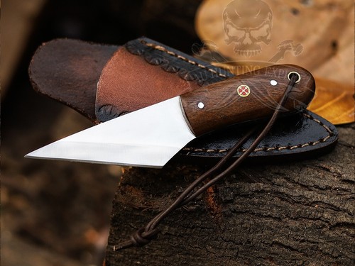 Small Hunting Knife Sharp Fixed Blade Camping Military Outdoor Survival ...