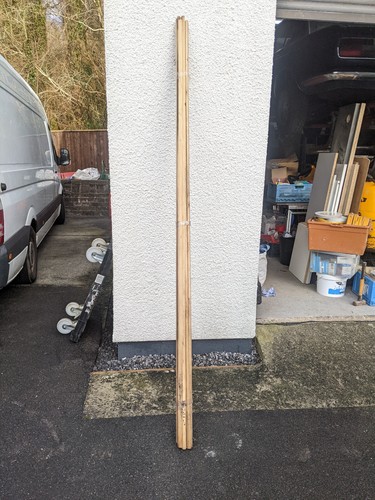 JOB LOT 19 Lengths Quadrant Quad Beading 15 x 15 x 2.4m Pine Wood ...