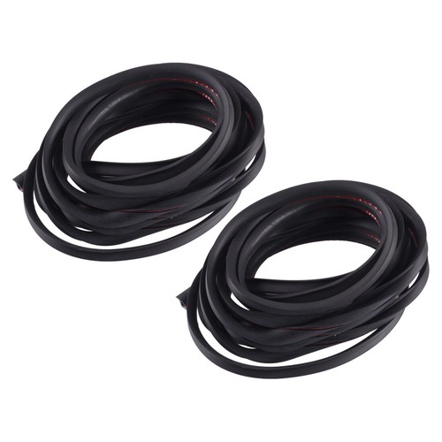 2Pcs 5M Car Truck Wheel Arch Wells Fender Flare Edge Trim Rubber Seal ...