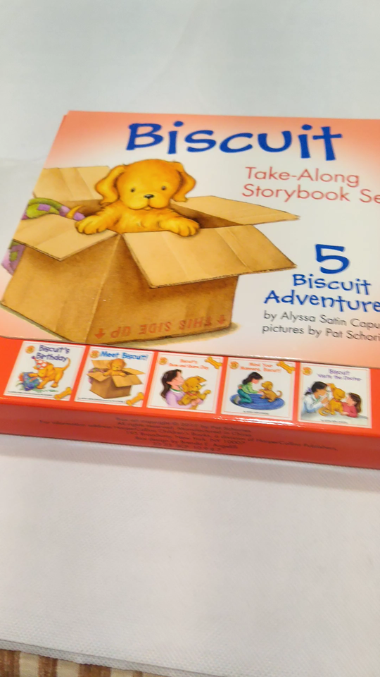 Biscuit Take-Along Storybook Set : 5 Biscuit Adventures | eBay