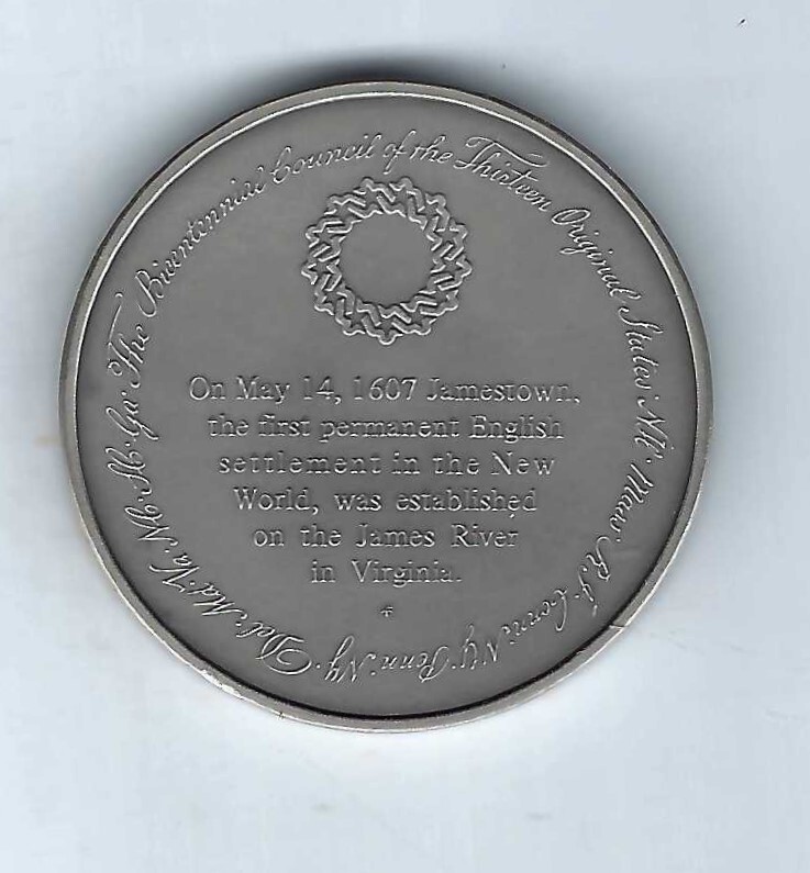 HISTORY OF COLONIAL AMERICA FOUNDING OF JAMESTOWN VIRGINIA 1607 ENGLISH ...