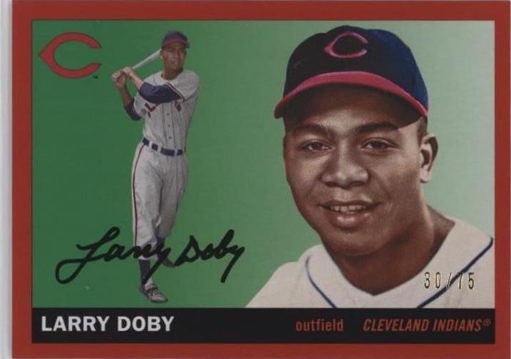 2020 Topps Archives - 1955 Topps Larry Doby #76 Red /75 for sale online ...