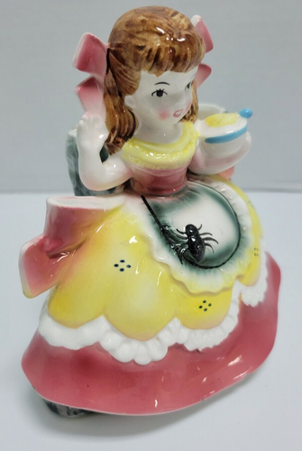 VTG Napco Little Miss Muffet Black Spider Planter Japan Kitsch MCM ...