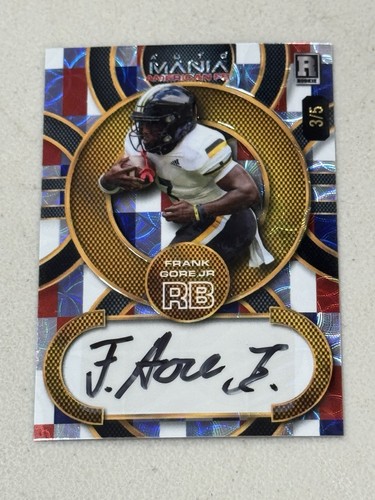 Frank Gore Jr. 2024 Wild Card Automania Circle Kaleidoscope Americana ...