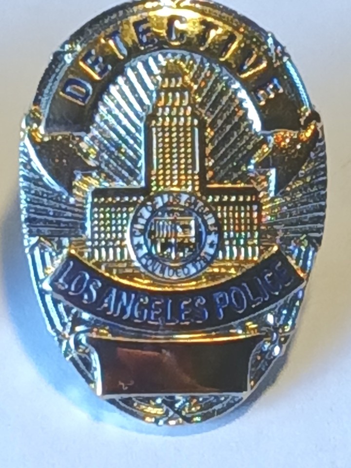 Lot Of 3 LAPD Los Angeles Detective & Police Officer Lapel Tac Pin Mini ...