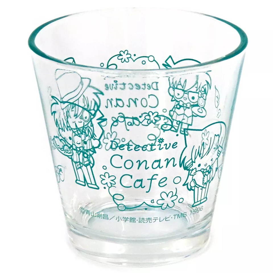 Detective Conan Cafe 2023 Mini Glass Cup Green Sega Lucky Lottery Prize ...