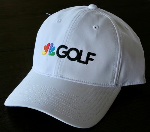 NBC Golf Channel Peocock Snap Back Hat Adjustable White Cap New with ...