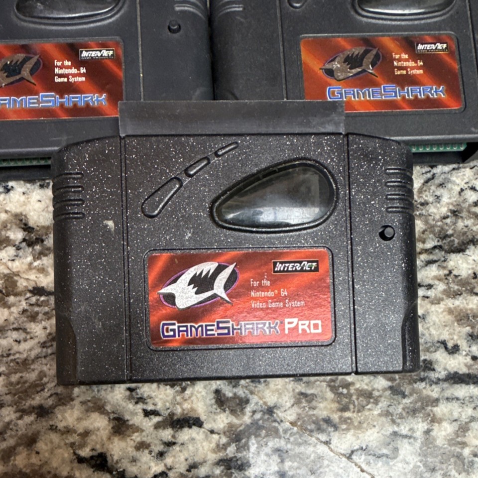 InterAct GameShark & GameShark Pro Game Expansion Pack for Nintendo 64 ...