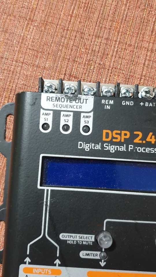 Prv Dsp Audio Dsp 2.4x Digital Signal Processor 4 Channel Preowned Some ...