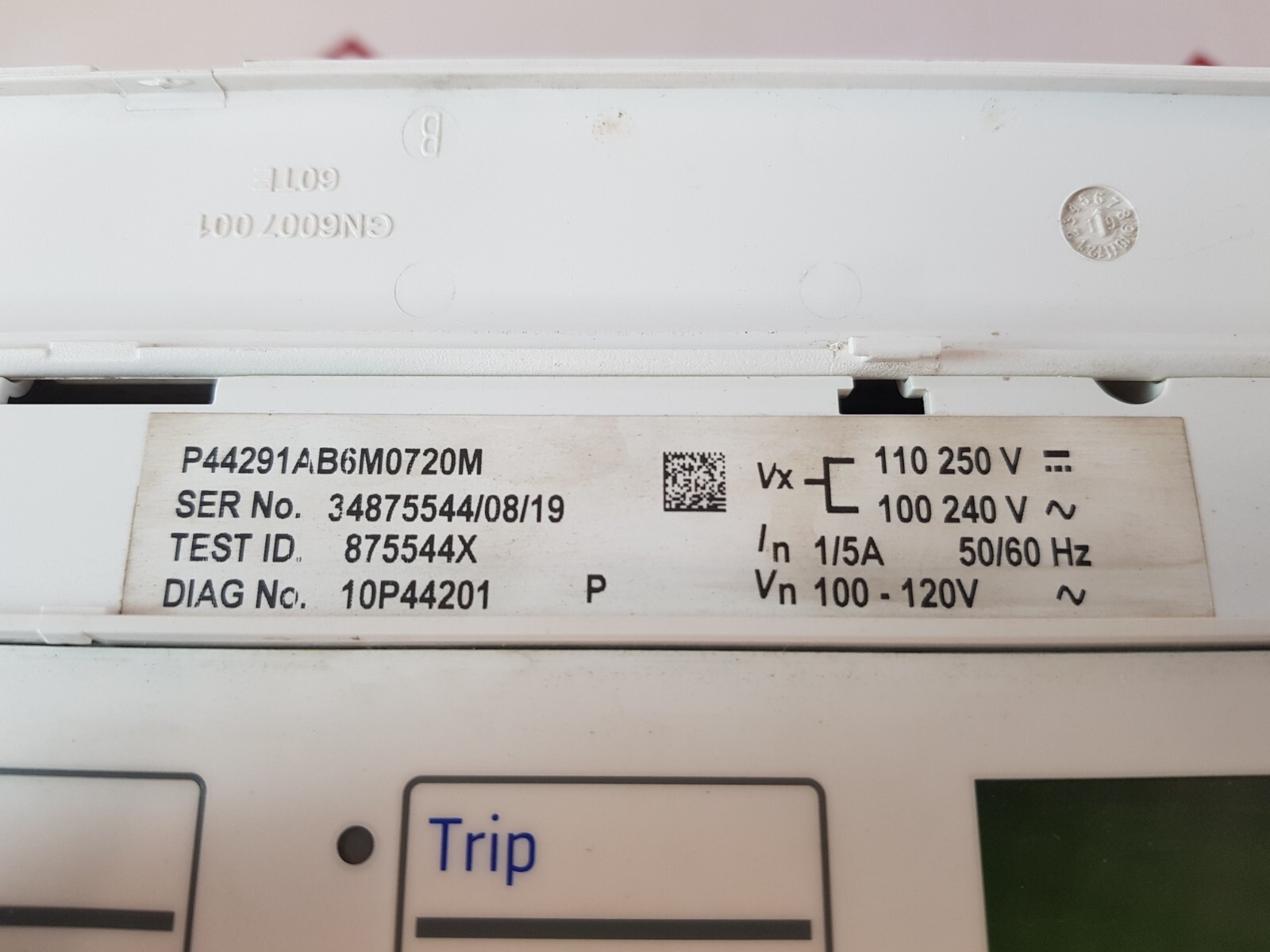 ALSTOM MiCOM P442 Distance Protection Relay P44291AB6M0720M 110–250V | eBay
