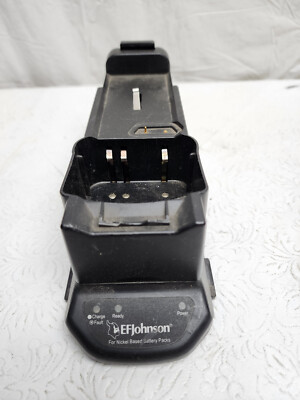 Original EF Johnson Ascend ES 5100 rapid battery charger 585-5100-210 ...