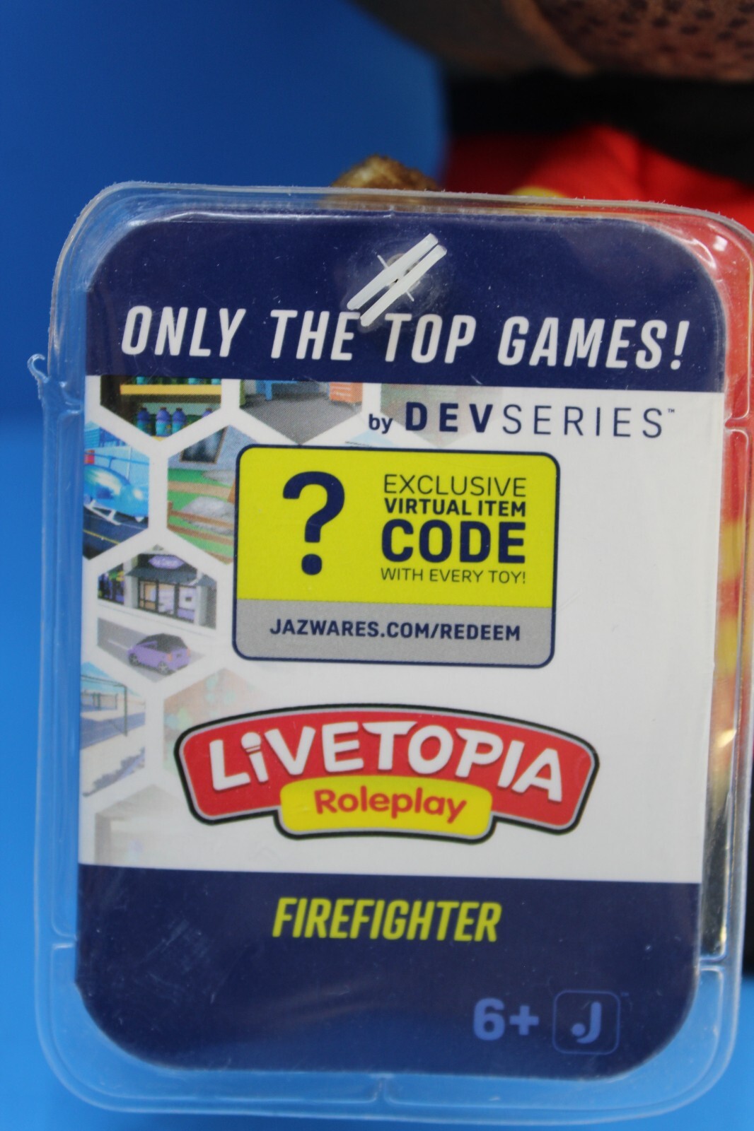 Dev Series Roblox Livetopia Role Play FIREFIGHTER Plush New With Tag ...