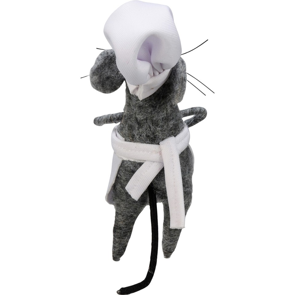 Primitives By Kathy Felt Mouse Ornament Kitchen Mice Set 2 Chef Critter ...