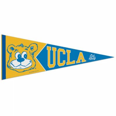 UCLA BRUINS PREMIUM QUALITY PENNANT 12"X30" BANNER COLLEGE VAULT LAST ...
