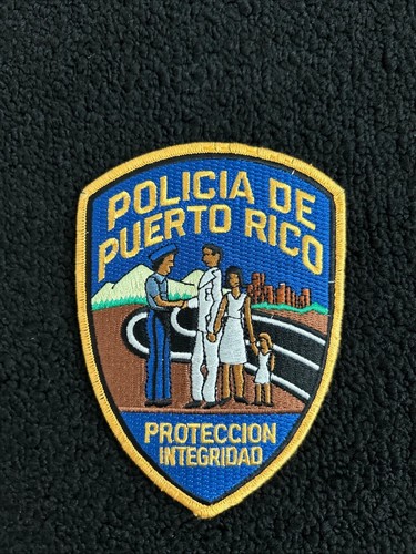 PUERTO RICO STATE POLICE SHOULDER PATCH | eBay