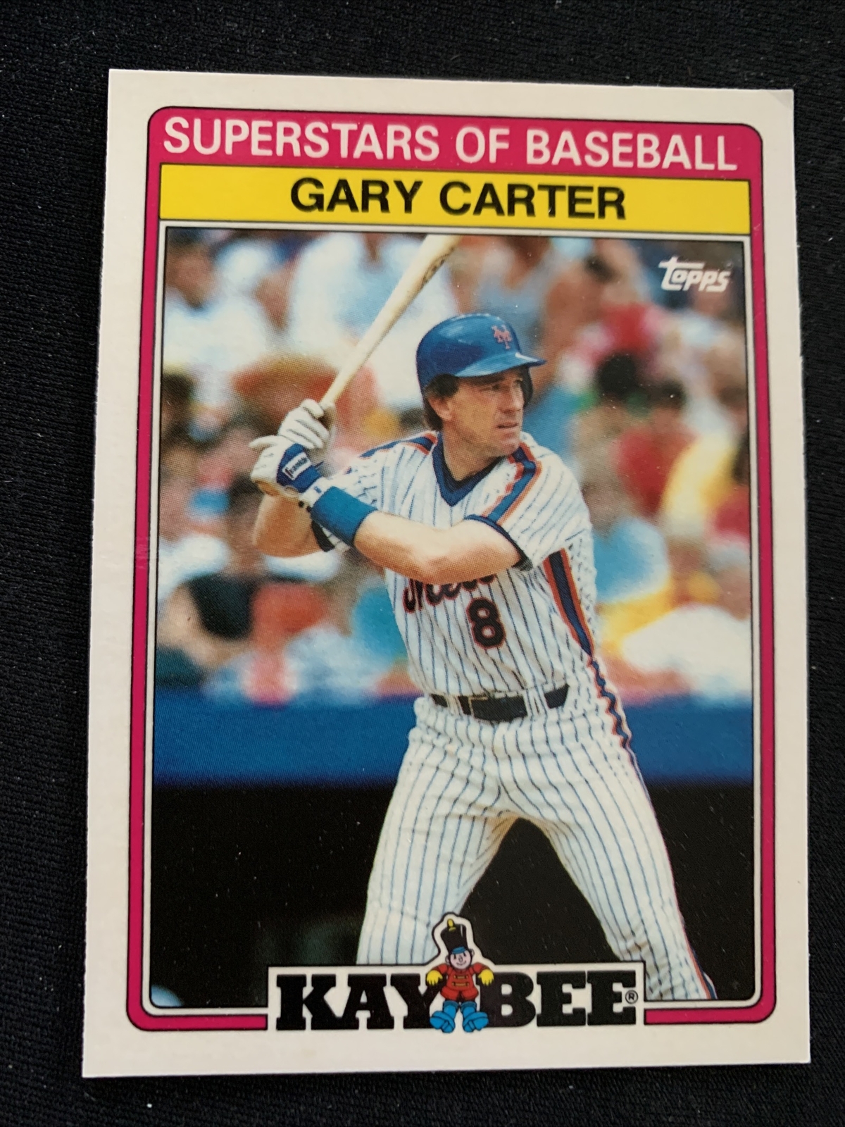 1989 Topps Kaybee Superstars of Baseball Card #4 Gary Carter Mets Nm ...