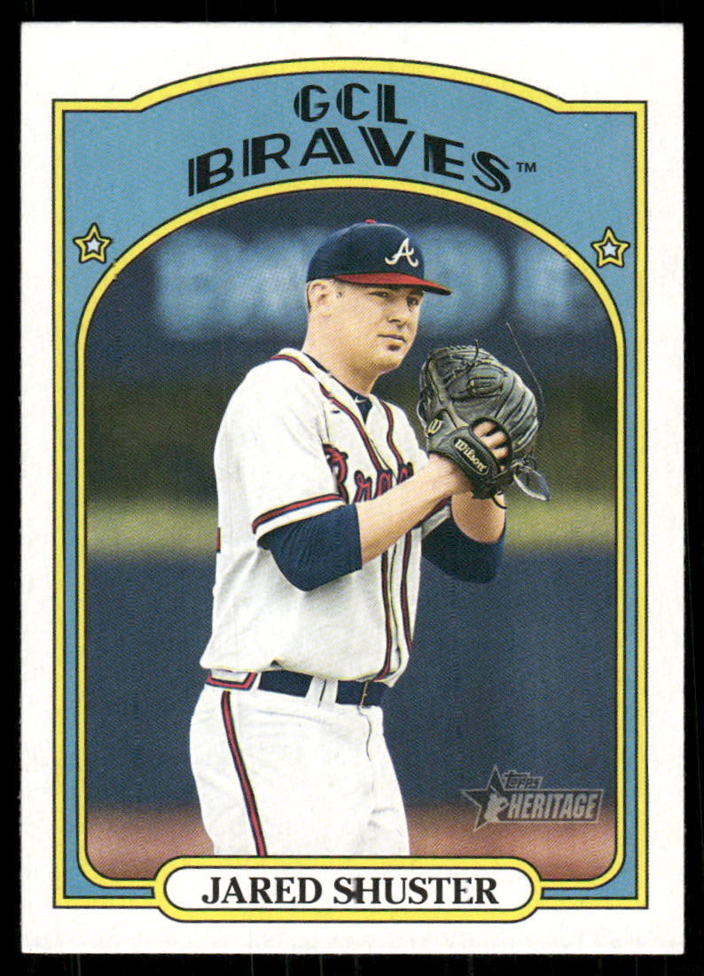 2021 Topps Heritage Minor League #106 Jared Shuster NRMT | eBay