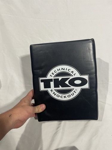 TKO Technical Knockout Hand Pads Black Boxing Punching Rectangle ...