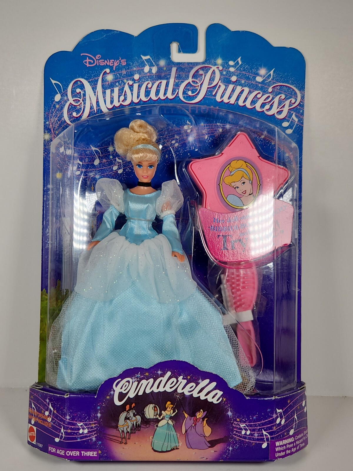 DISNEY'S MUSICAL PRINCESS COLLECTION CINDERELLA MATTEL 1994 | eBay