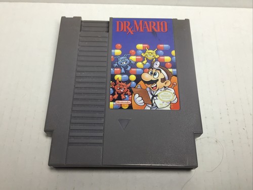 Dr. Mario ORIGINAL Nintendo NES Game Tested | eBay