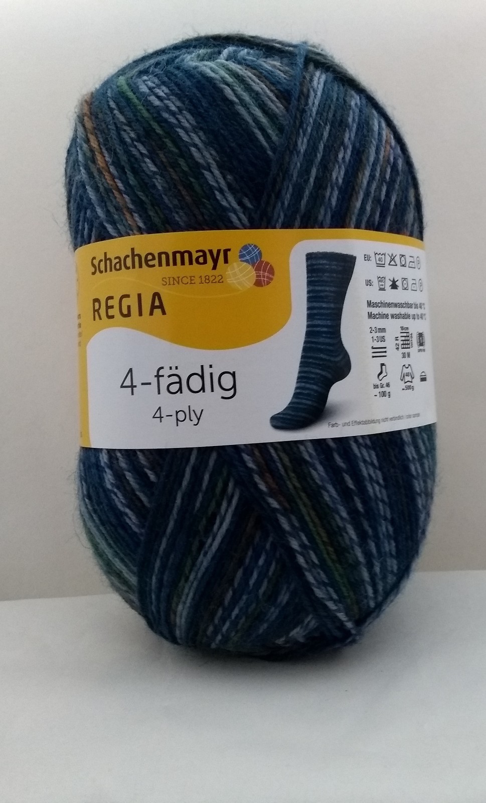 Regia Colour ~ 4 Ply Multicoloured Sock yarn x 100g Choose Colour ...