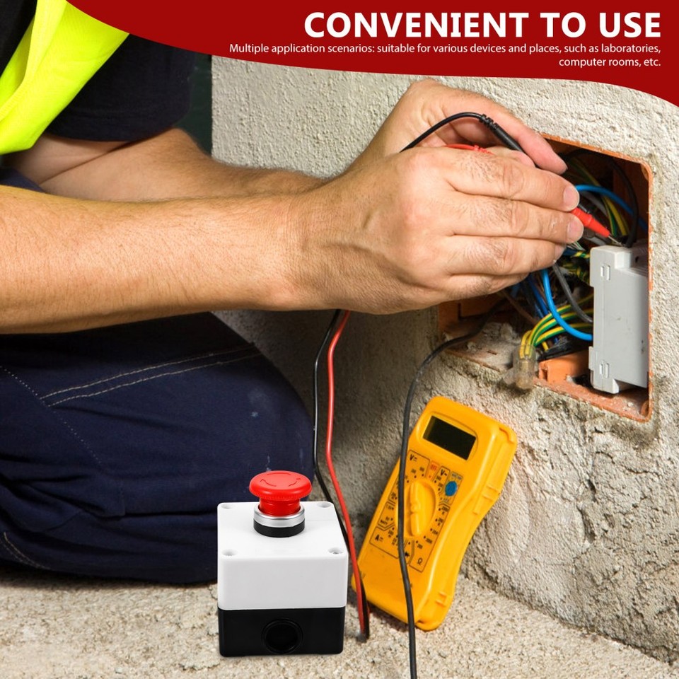 Push to Start Button Industry Momentary for Emergency Stop Protective ...