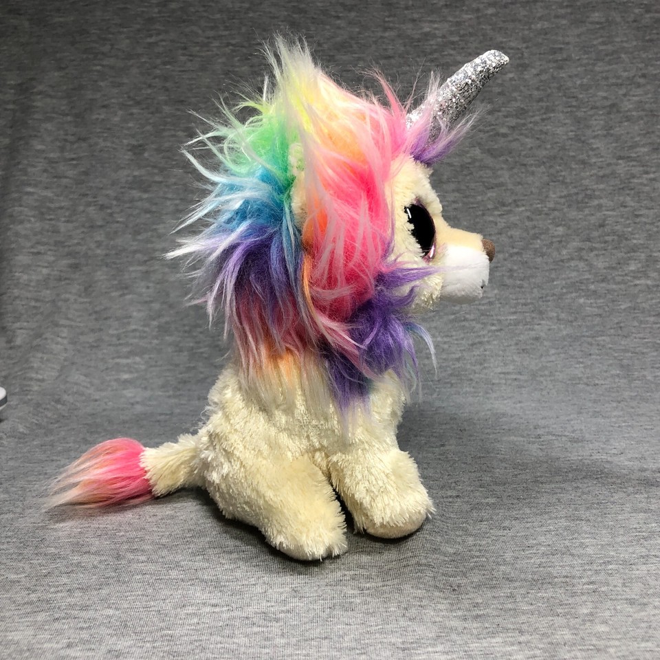 TY Beanie Boos - 6" LAYLA the UNI-LION (Claire's Exclusive) MINT with ...