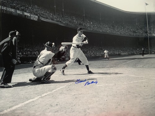 Frank Bolling DD 1958 Detroit Tigers Gold Glove Autographed 11x14 Photo ...