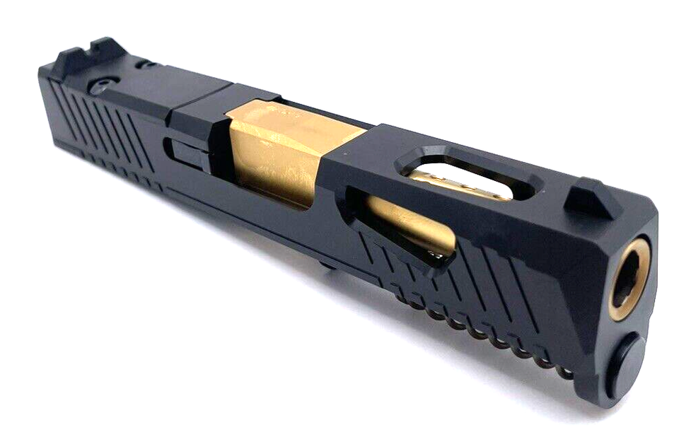 High Table Arms W3 Glock 43 Complete Slide Micro RMSC Optic Cut, Gold ...