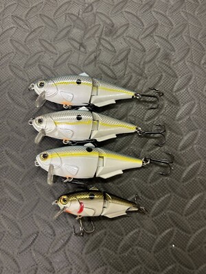 Fishing Lures Strike King King Shad Wake Shad Baby Shad Swimbait Glide ...