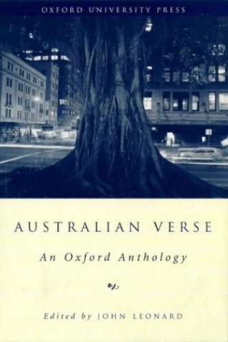 Australian Verse: An Oxford Anthology Paperback / softback Book The ...