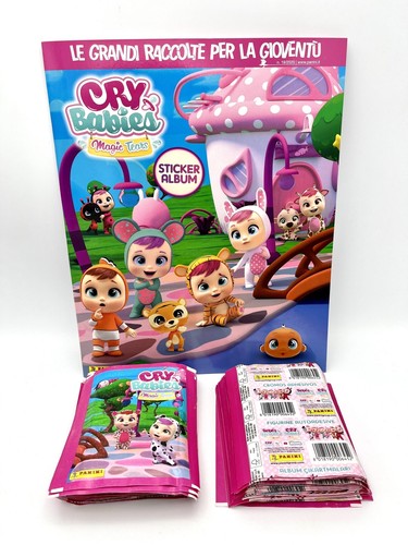 Cry Babies Magic Tears Starter - Empty Album+ 50 packs of stickers from ...