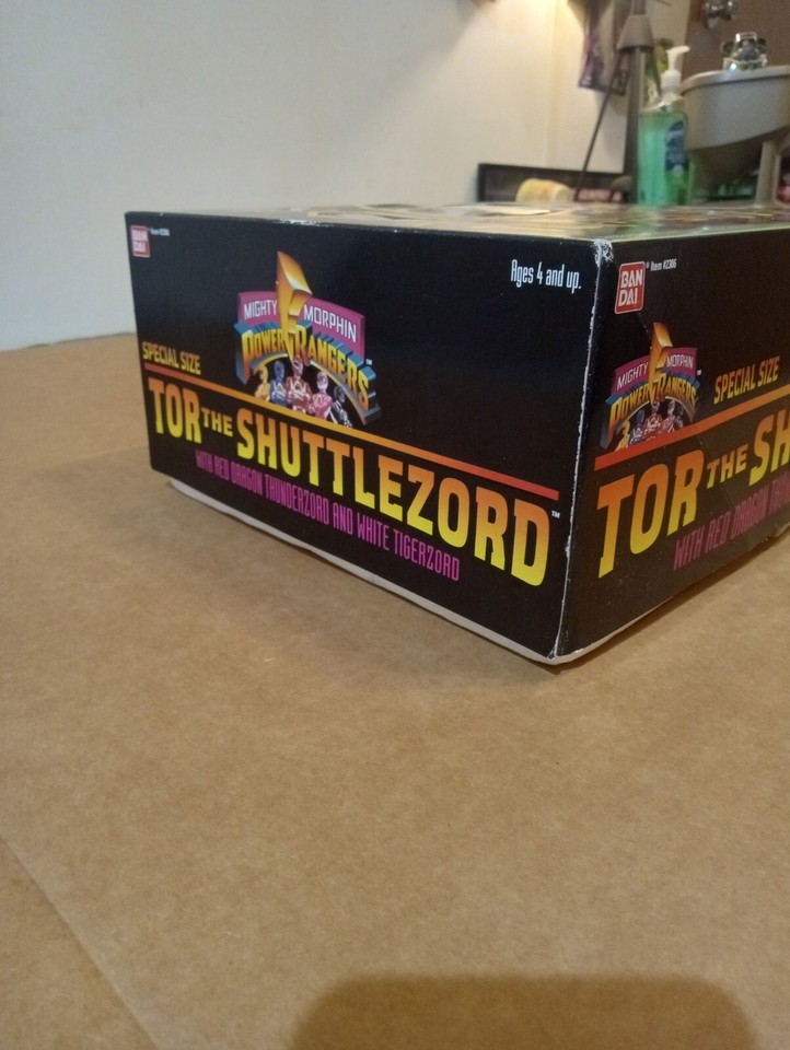 1994 Mighty Morphin Power Rangers Tor The Shuttlezord With The Red ...