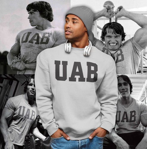 Men's long sleeved sweatshirt Arnold UAB vintage style NEW Bebak In The ...