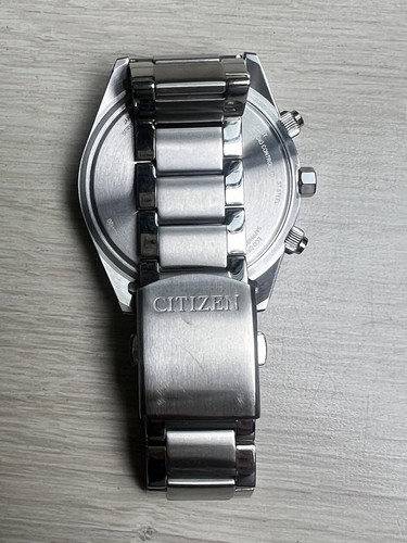 Citizen AT8260-85M Chronograph Blue Dial Radio-Controlled Sapphire Men ...