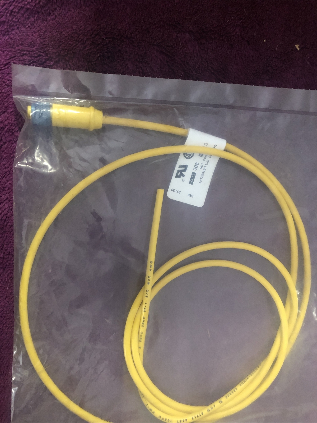 New Crouse-Hinds Cooper 5000117-3 AWM Style 2661 300V 22AWG 3/C D1L3 | eBay