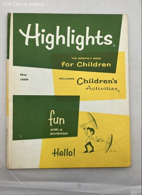 3 Vintage Monthly Highlights Books For Children 1968 & 1969 | eBay