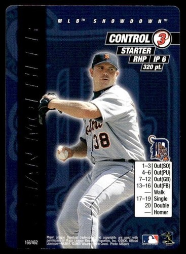 2000 MLB Showdown Brian Moehler #168 Detroit Tigers | eBay