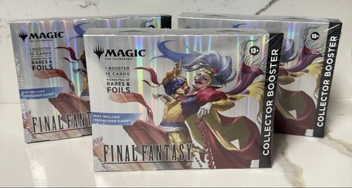 Magic: The Gathering - Final Fantasy Collector Booster Bundle Omega Box ...
