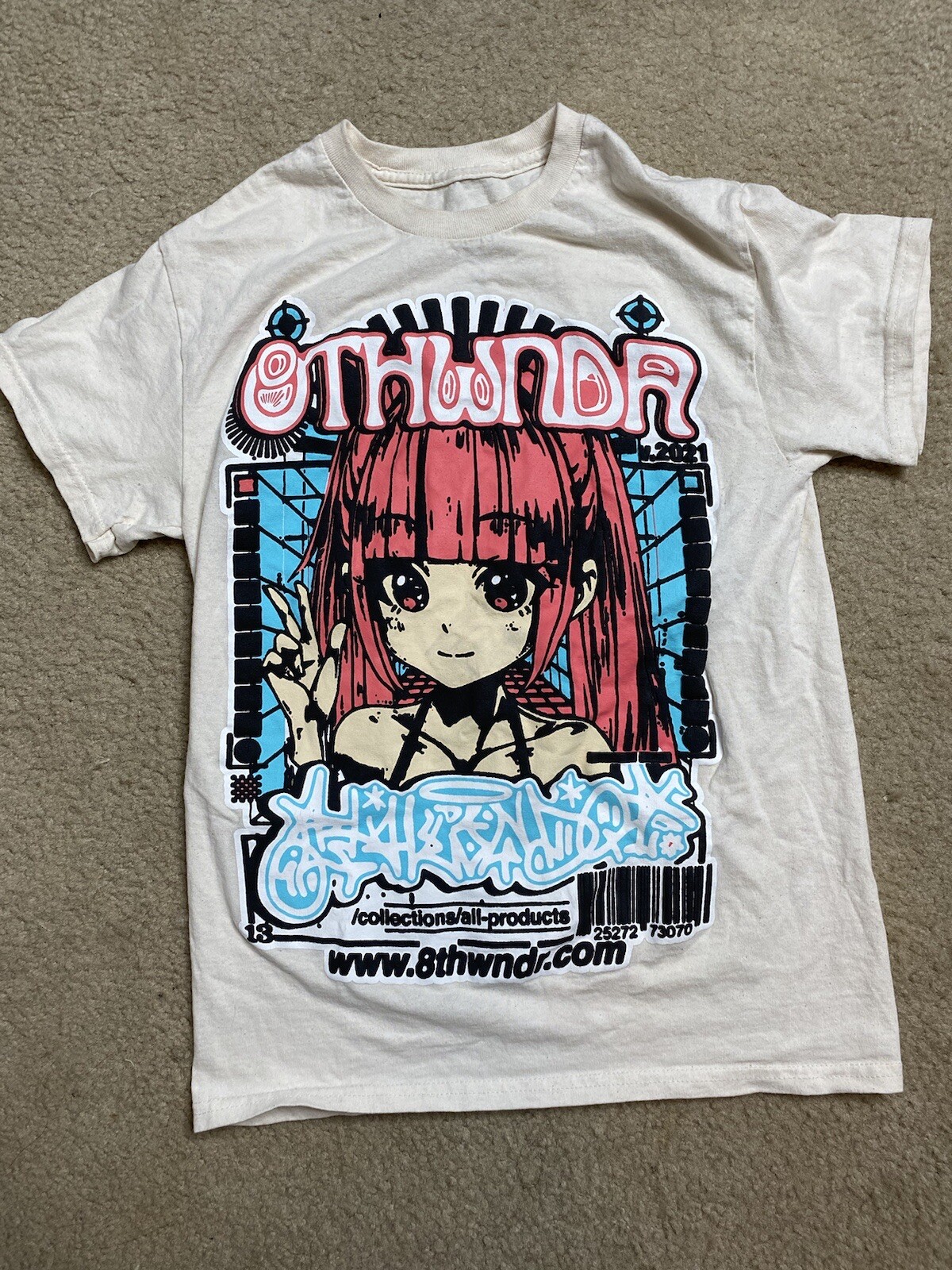 8thwndr Graffiti Anime Girl Barcode Collections/All-P… - Gem