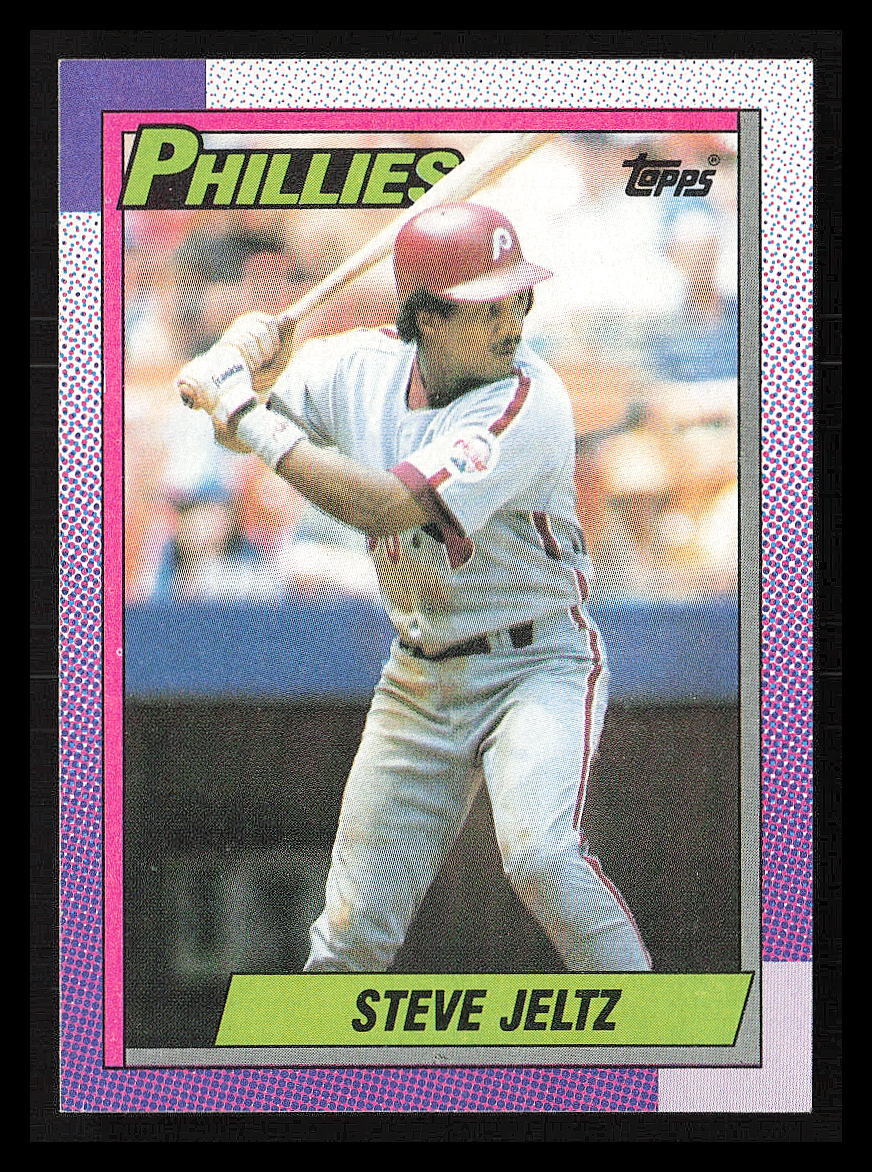1990 Topps #607 Steve Jeltz Excellent | eBay