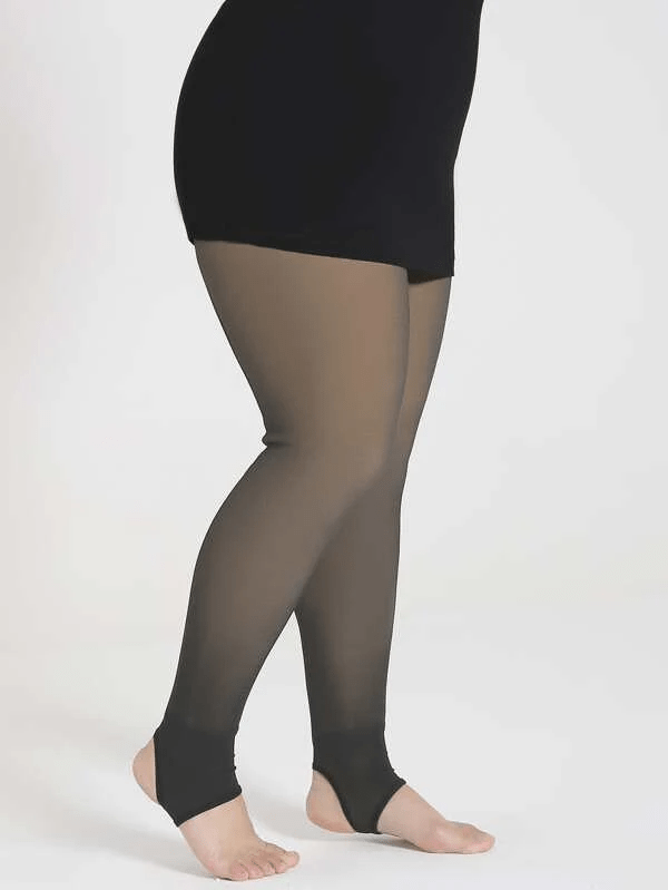 85g(no fleece) Plus size Flawless Fake Translucent Warm Pantyhose ...