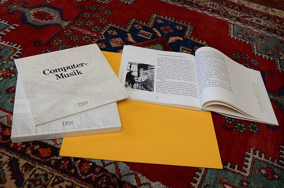 LP Computer Musik IBM Orig Germany '70 Mint Vinyl Clear Top ...
