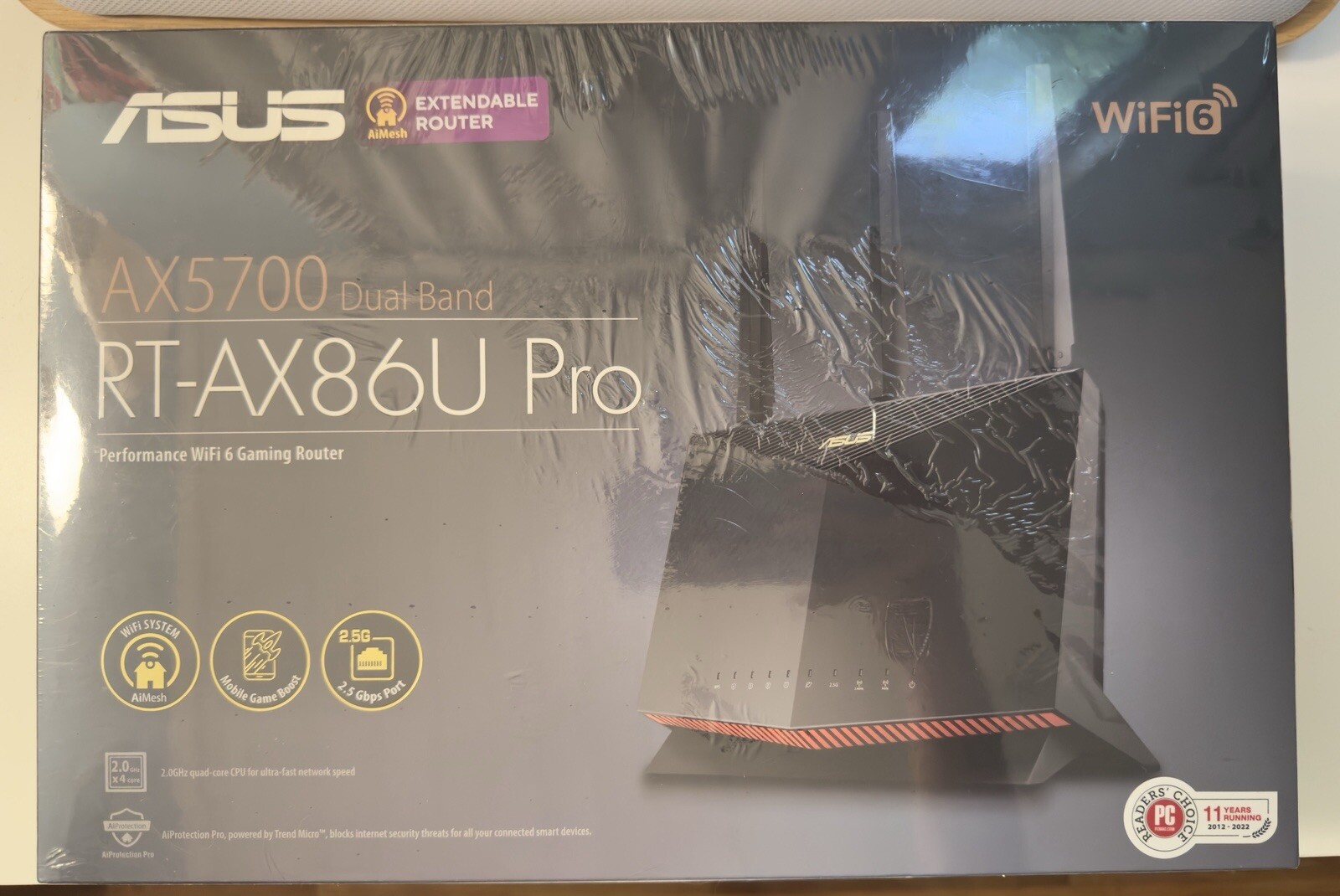 ASUS RT-AX86U Pro (AX5700) Dual Band Wireless Gaming Router ...