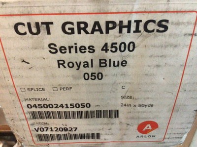 Vinyl & Sign Film - Arlon