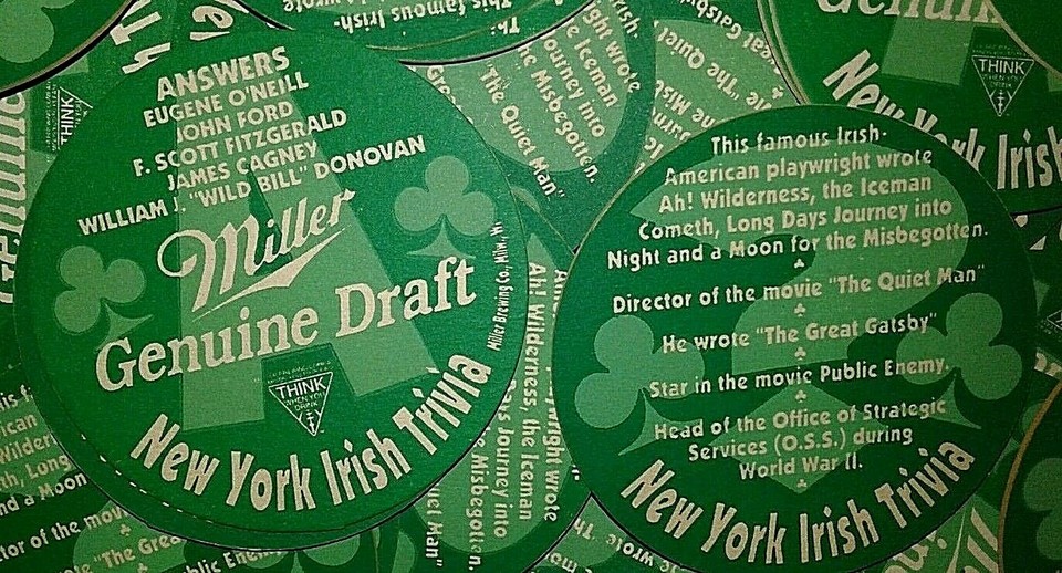 80 St. Patrick's Day Trivia coasters | eBay