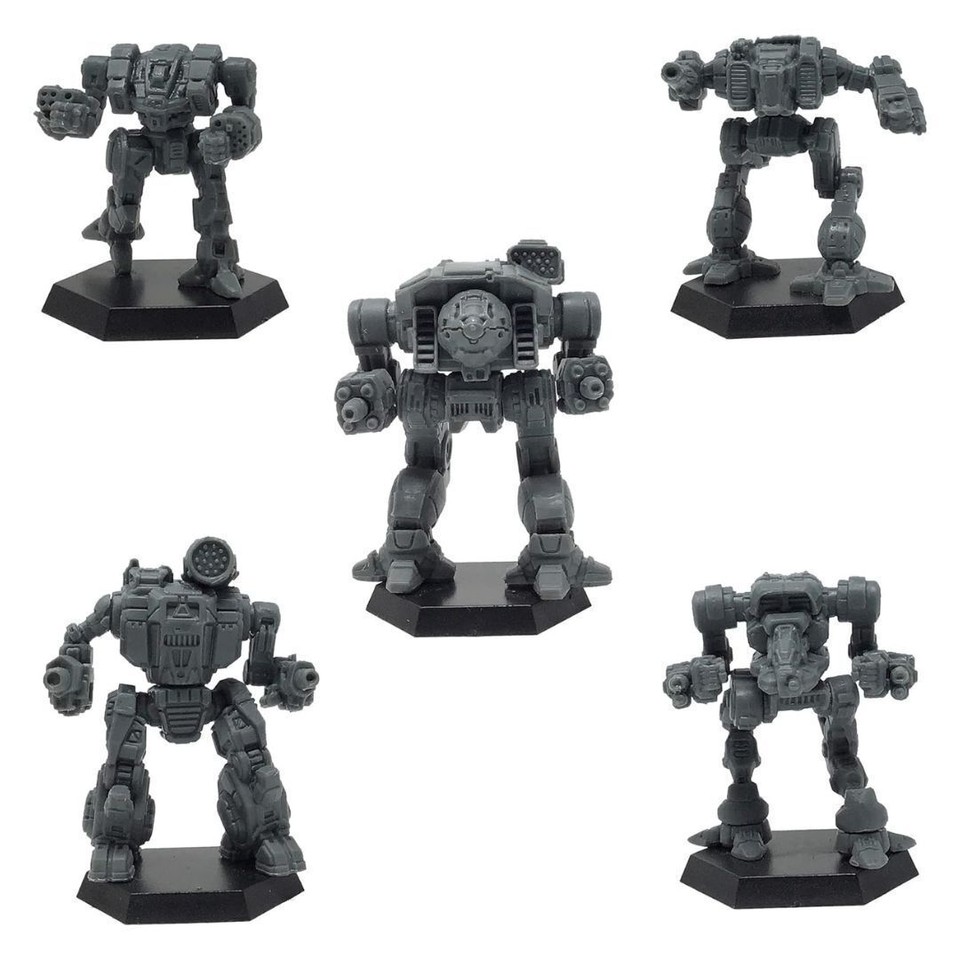 Catalyst Game Labs BattleTech Clan Command Star Miniature Force Pack ...