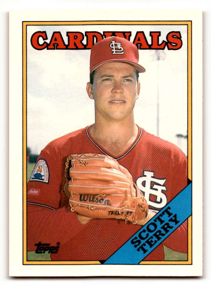 1988 Topps Traded #119T Scott Terry St. Louis Cardinals Baseball Car ID ...